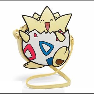 Pokemon | Bags | Togepi Crossbody Bag Purse Vegan Leather | Poshmark
